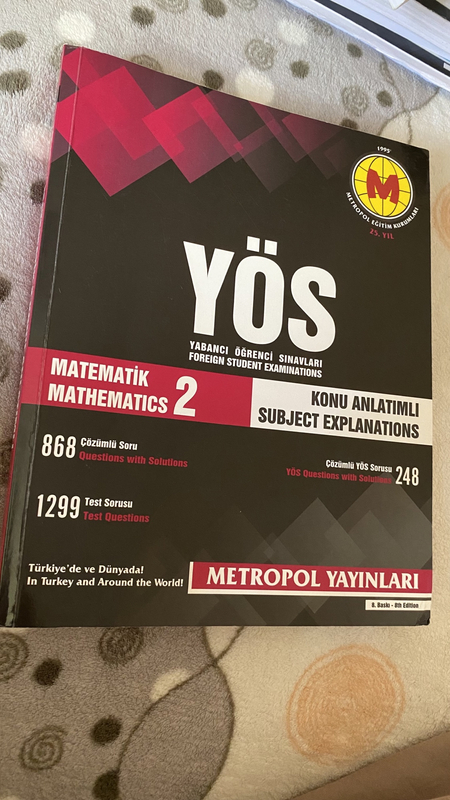 Yos Matematik 2 (konu anlatımlı)
