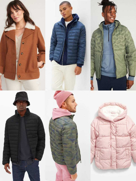 Новые из США Old Navy пальто куртка плащ размеры 48- 50- 52- 54- 56