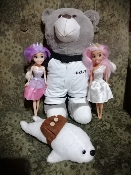 Обалденные игрушки для девочки!