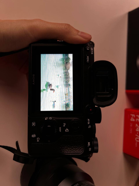 Sony alpha A7 III 24-105 f4 is obyektiv bilan