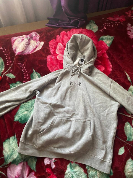 polar skate co gray hoodie