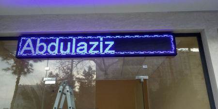 Reklama Xizmati , Наружная Реклама, Объёмные буквы Banner