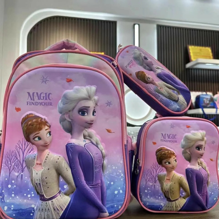 Рюкзак набор 3в1. Тележка