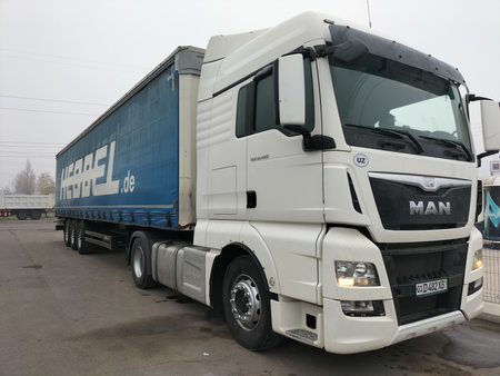 MAN. TGX. 480 евро 6. 2015йил сотилади. Прицеп билан.Банк вариант бор
