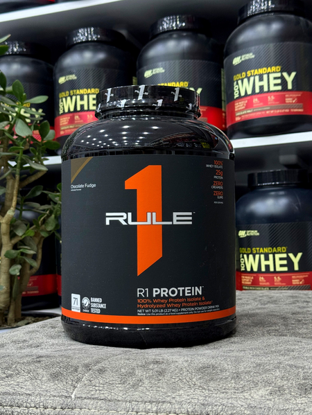Rule One R1 100% Whey Protein Isolate & Hydrolyzed Protein, протеин.