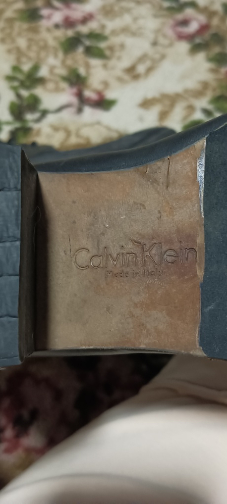 Кожаные ботиночки Calvin Klein