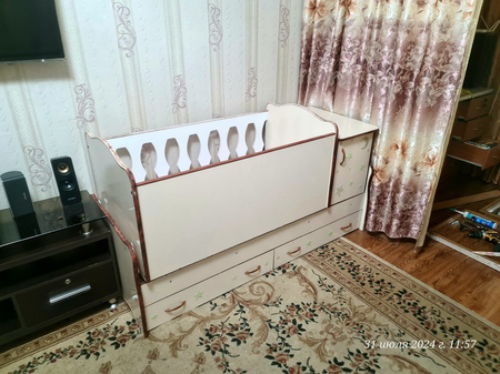 Продам детскую кроватку-люльку!