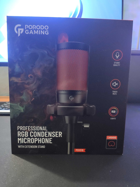 Игравой микрафон Porodo Gaming Professional RGB