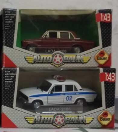 Модели автомобилей Ваз 1/43