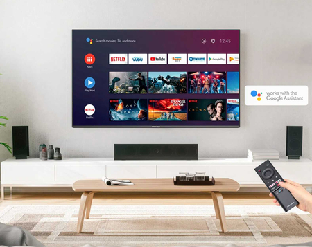 Телевизор Moonx 55AG900 4K UHD Smart TV + 2500 канал + доставка!