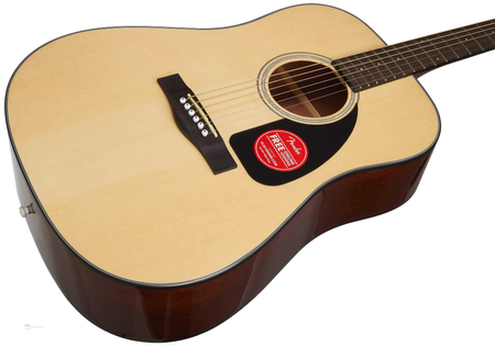 Fender CD-60  NAT . Dreadnought с фирменным жестким чехлом . Новая