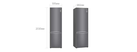 Холодильник LG GA-B509SLCL.Цвет-графитовый.