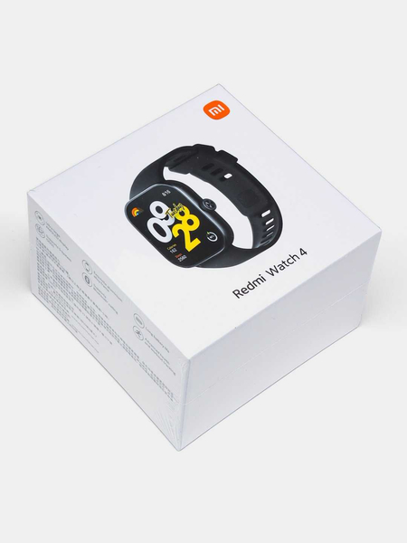 Умные часы Redmi Watch 4, черные, глобальная версия
