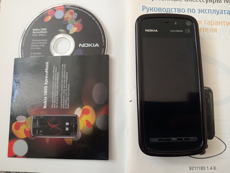Retro Nokia 5800 stereo/xpressMusic