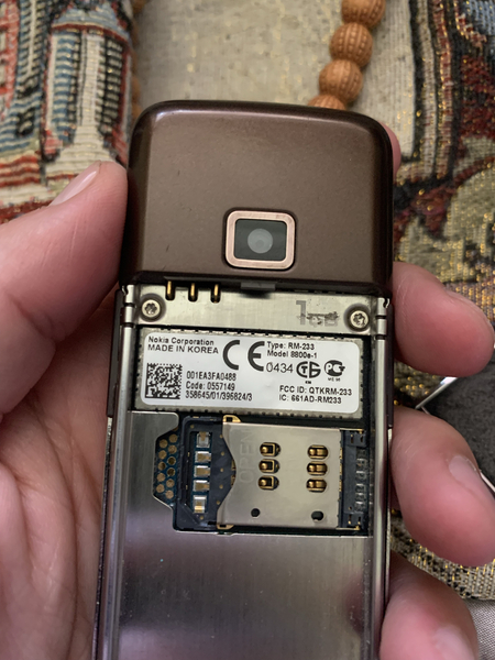Nokia 8800 Sapphire