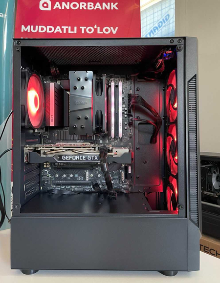 от 716 000 сум / рассрочка: Игровая сборка Z690+i5-12400F+GTX 1660Ti