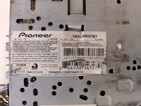 Pioneer DEH-8450BT