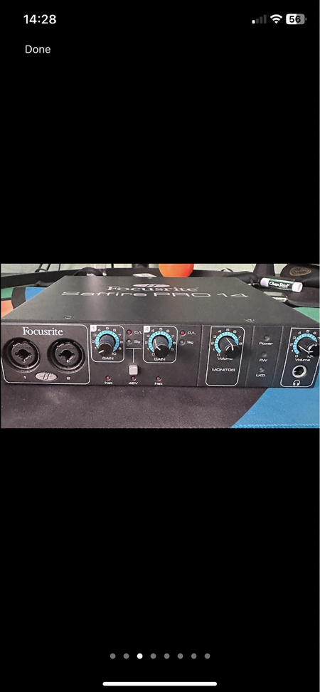 Продаю focusrite saffire pro 14