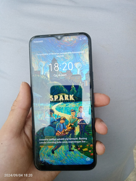 Tecno spark 7 4/64 5000mAh