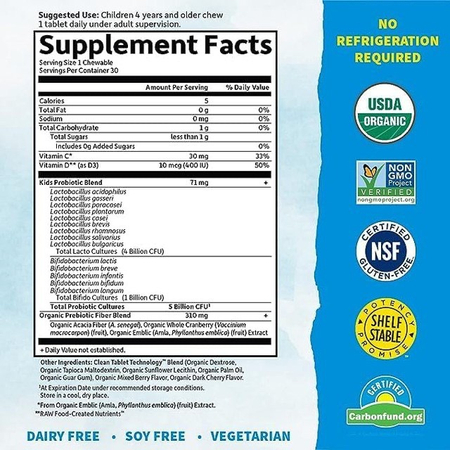 Garden Of Life Dr.Formulated Probiotics Kids