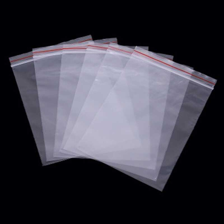 25*40 sm Zip-qulfli (ziplock) sumkalar zip-lock, 100 dona