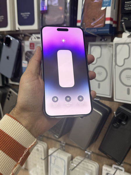 Iphone 14 pro max 128 gb purpul dual sim