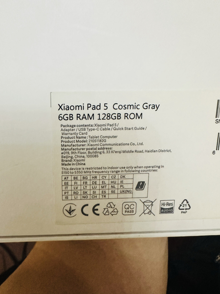 Xiaomi mi pad 5 wi-fi