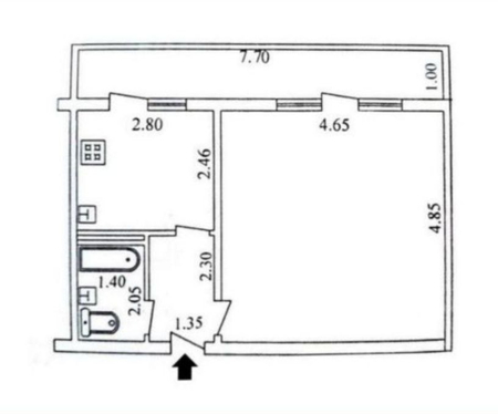 1в2/4/5 Авиасозлар 2,не торец