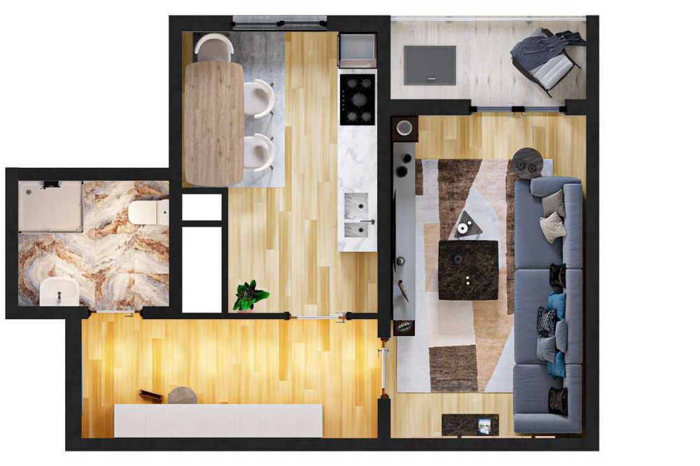 Новостройка с ремонтом от застройщика Юнусабадский р-н. 45540$. (12)