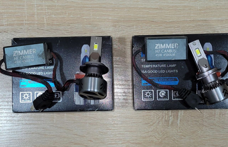 Лед лампочки на ласетти Zimmer h7 45w