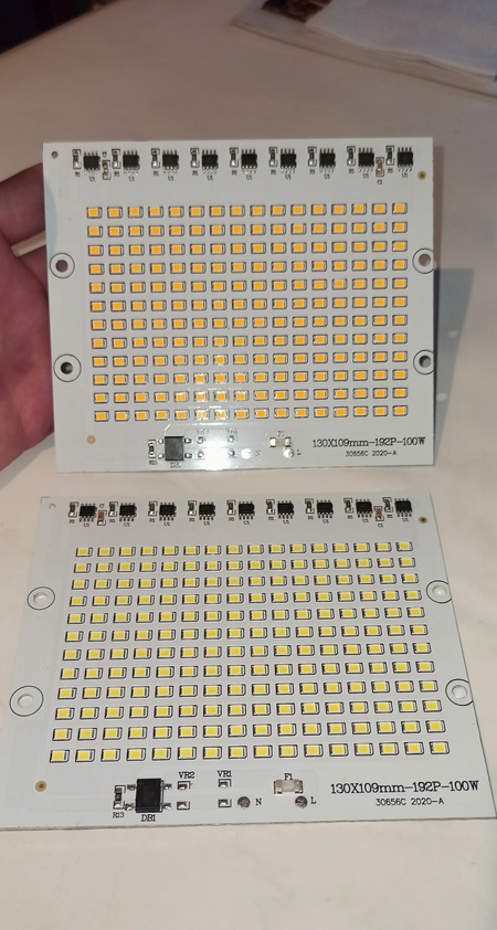 100w ватт LED лампы лед лампочка лёд чип для прожектор светодиодный