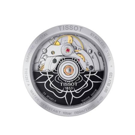 Tissot PR100 Automatic black mother of Pearl