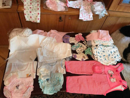 Детские вещи б/у и новые для девочки 1-3 года
