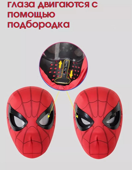 Маска Спайдр-Мен