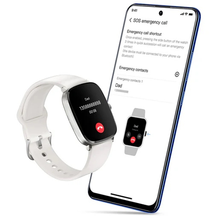Haylou RS5 2,01 dyumli AMOLED displey, Bluetooth qo‘ng‘iroq / Смарт