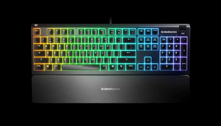 SteelSeries Apex 3 RGB Клавиатура проводная, ест Доставка