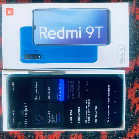 Redmi 9 t 6/128 ideal
