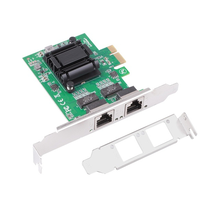 # Intel Lan Card 2X RJ45 PCIe 2,5G 82576Chip Server