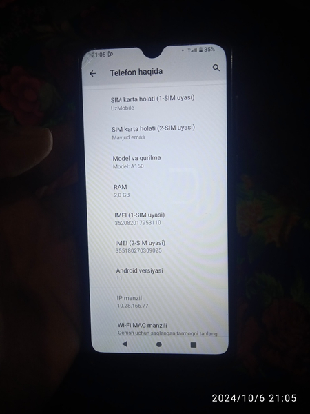 Inoi sotiladi xotirasi 64.4