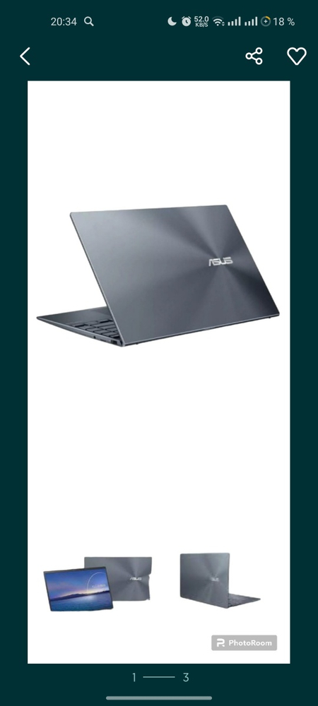Asus Zen book 14 sotiladi