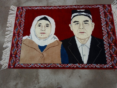 Гилам портрет тукимиз