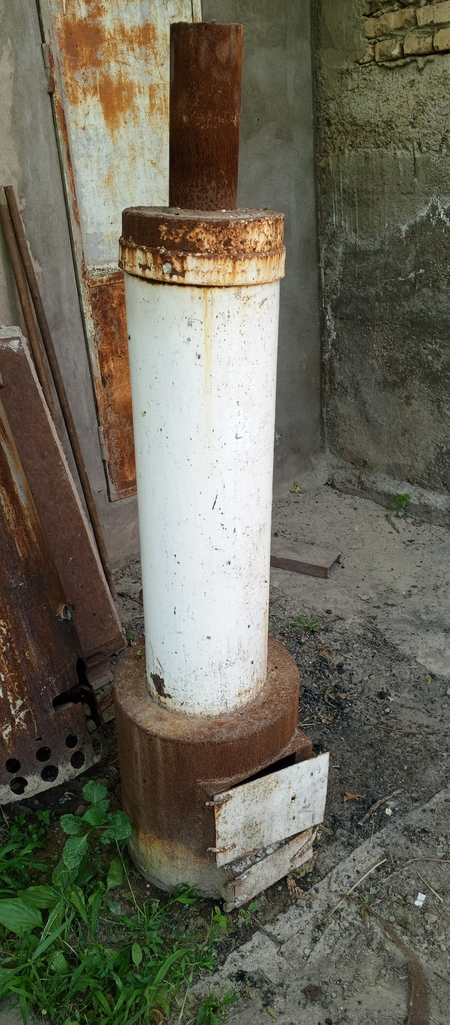 Котёл газовый толстостенная труба