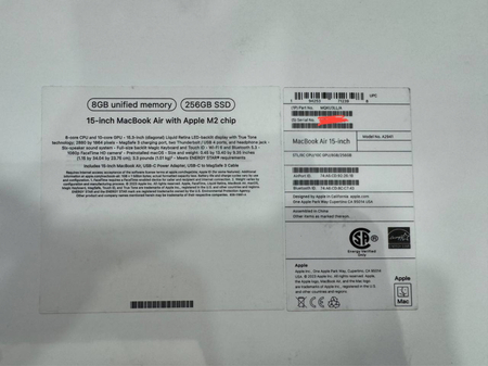MacBook 15 M2 Air 2023
