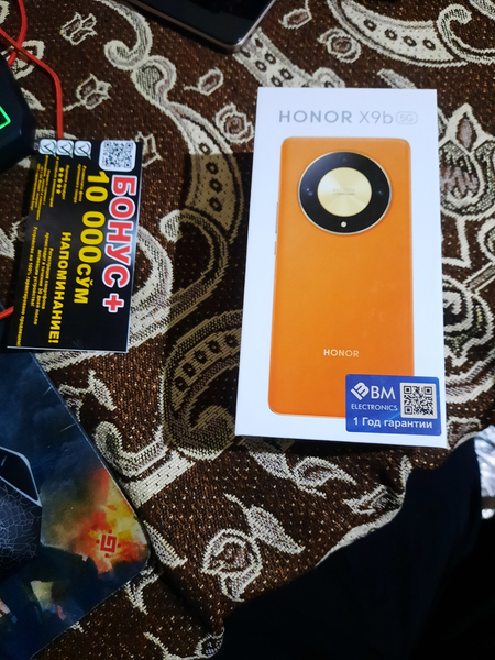 Honor 9b yangi hech qayerda aybi yoqq