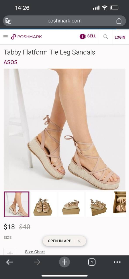Босоножки Asos размер 37