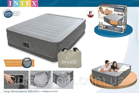 Надувная двуспальная кроват INTEX 64414