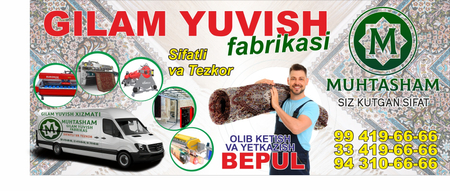 Gilam yuvish xizmati