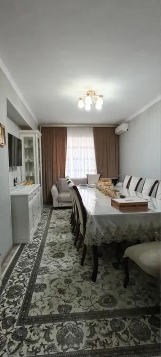 НОВОСТРОЙКА М.Горький ул Сайрам под ключ мебель+техника 3- ком 86 м2