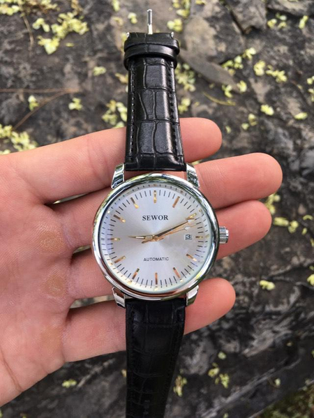 Sewor Automatic Mexanika soat chasi watch часы