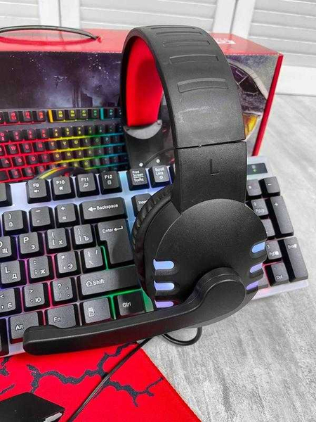 Набор геймера gaming combo gf500 4 в 1
